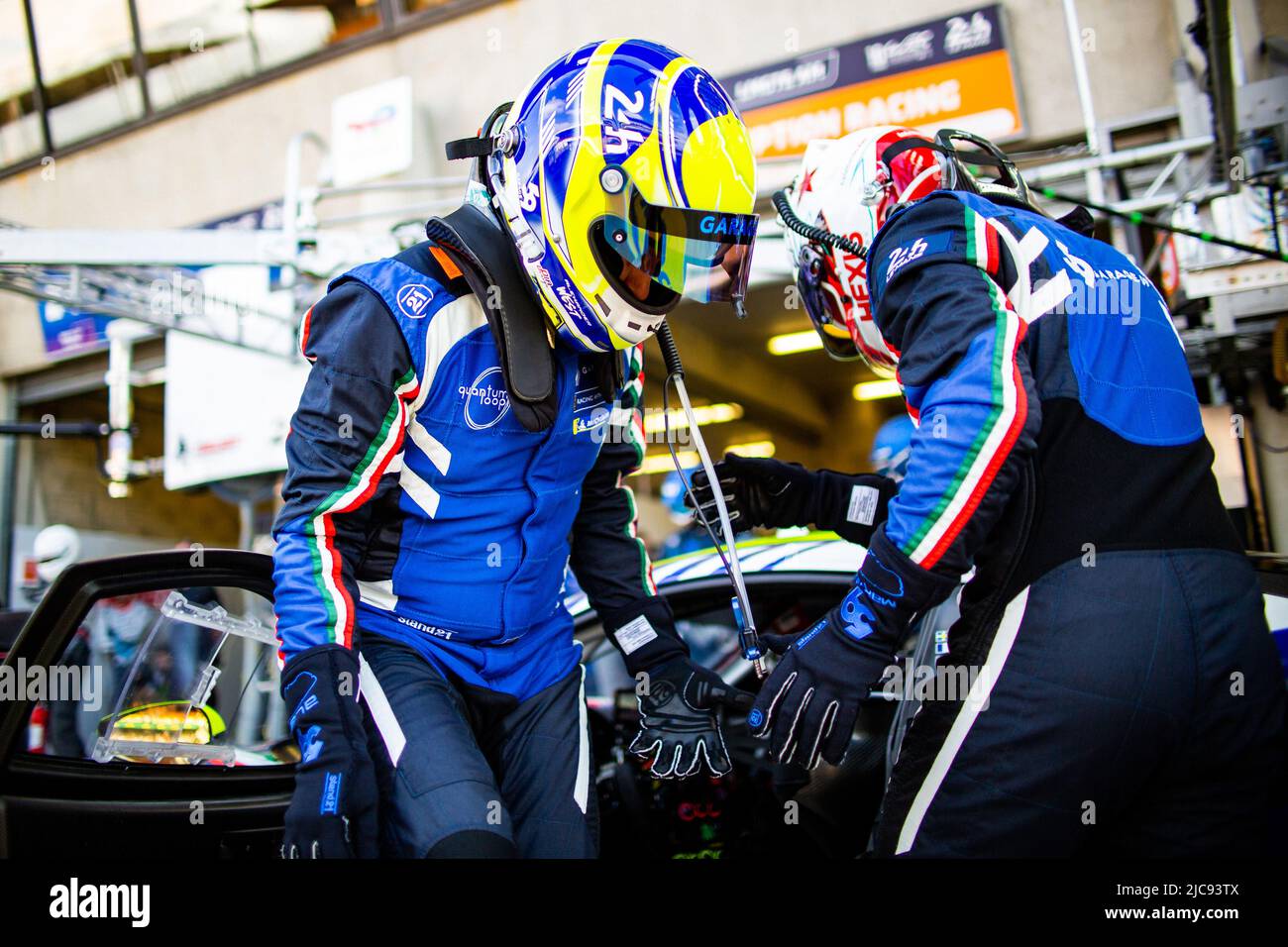 WEST Alexander (fin), Inception Racing, Ferrari 488 GTE Evo, portrait ...