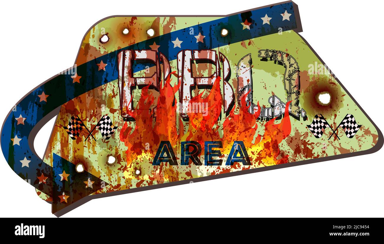 Typographic signage Stock Vector Images - Alamy