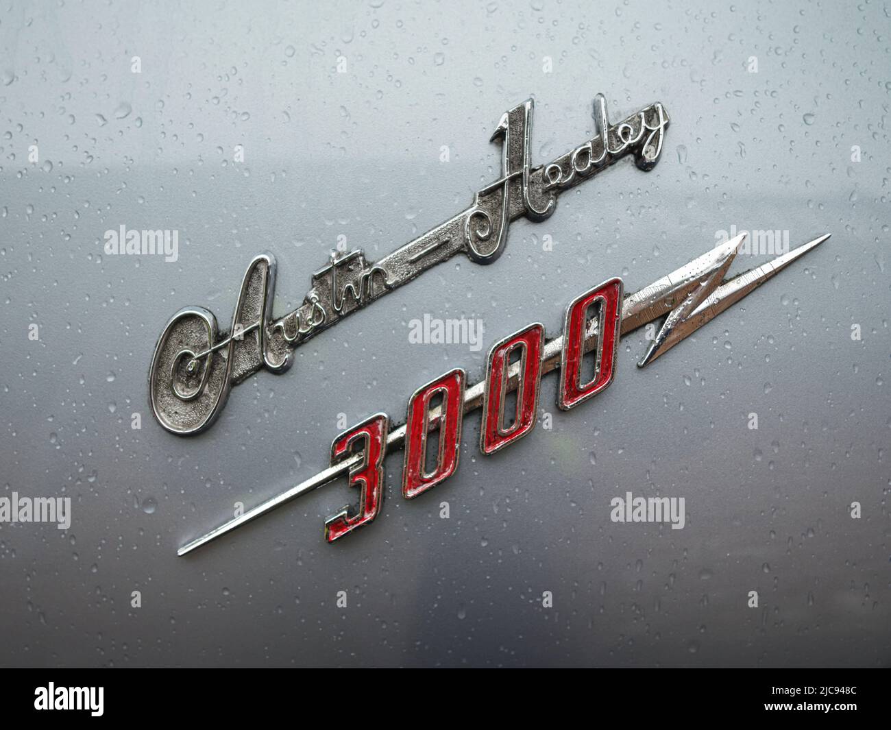 Austin Healey emblem Stock Photo - Alamy