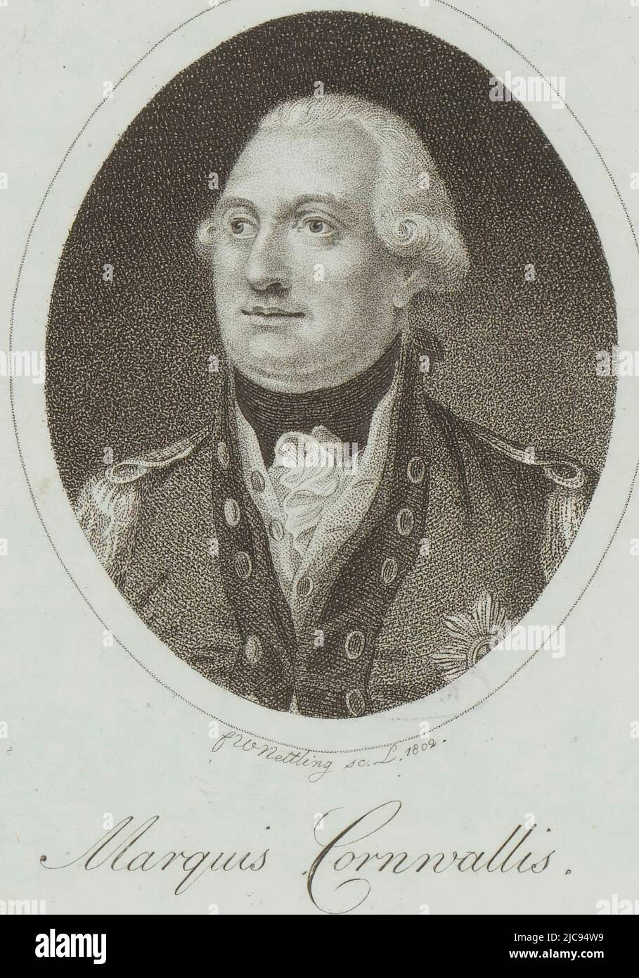 Cornwallis portrait hi-res stock photography and images - Alamy