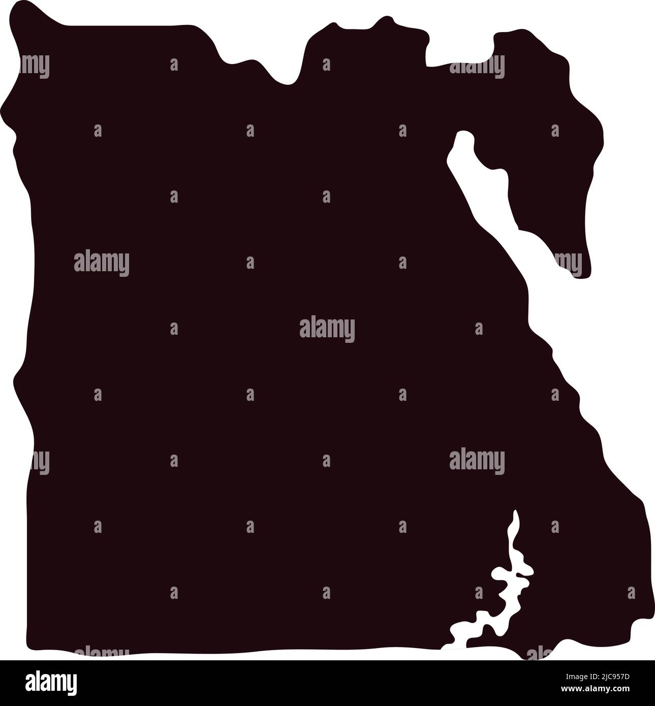 map of Egypt Stock Vector Image & Art - Alamy