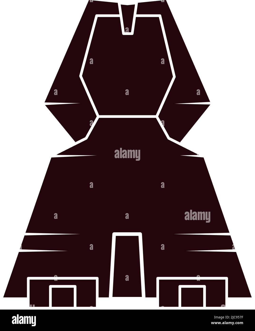 egypt sphinx head Stock Vector Image & Art - Alamy