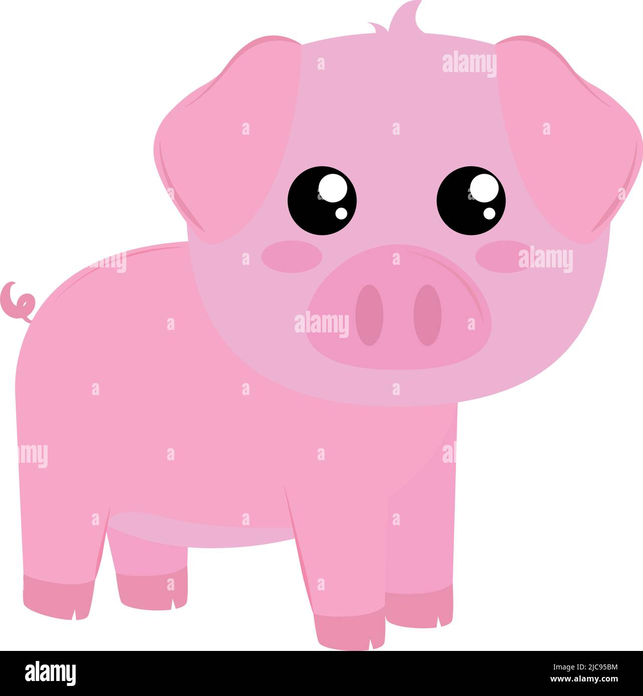 cute pig icon Stock Vector Image & Art - Alamy