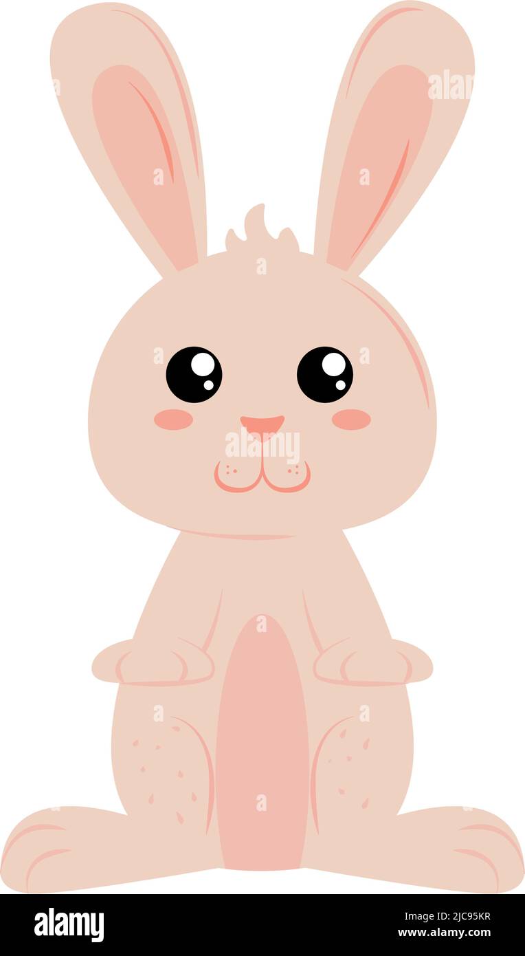 cute rabbit icon Stock Vector Image & Art - Alamy