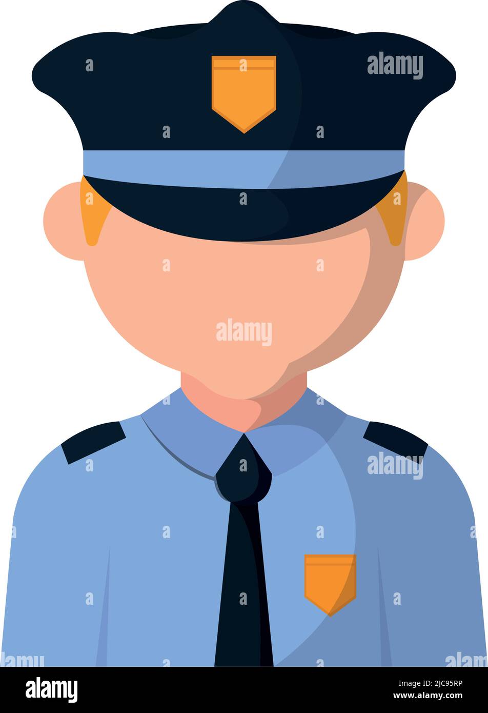 policeman avatar profession Stock Vector Image & Art - Alamy