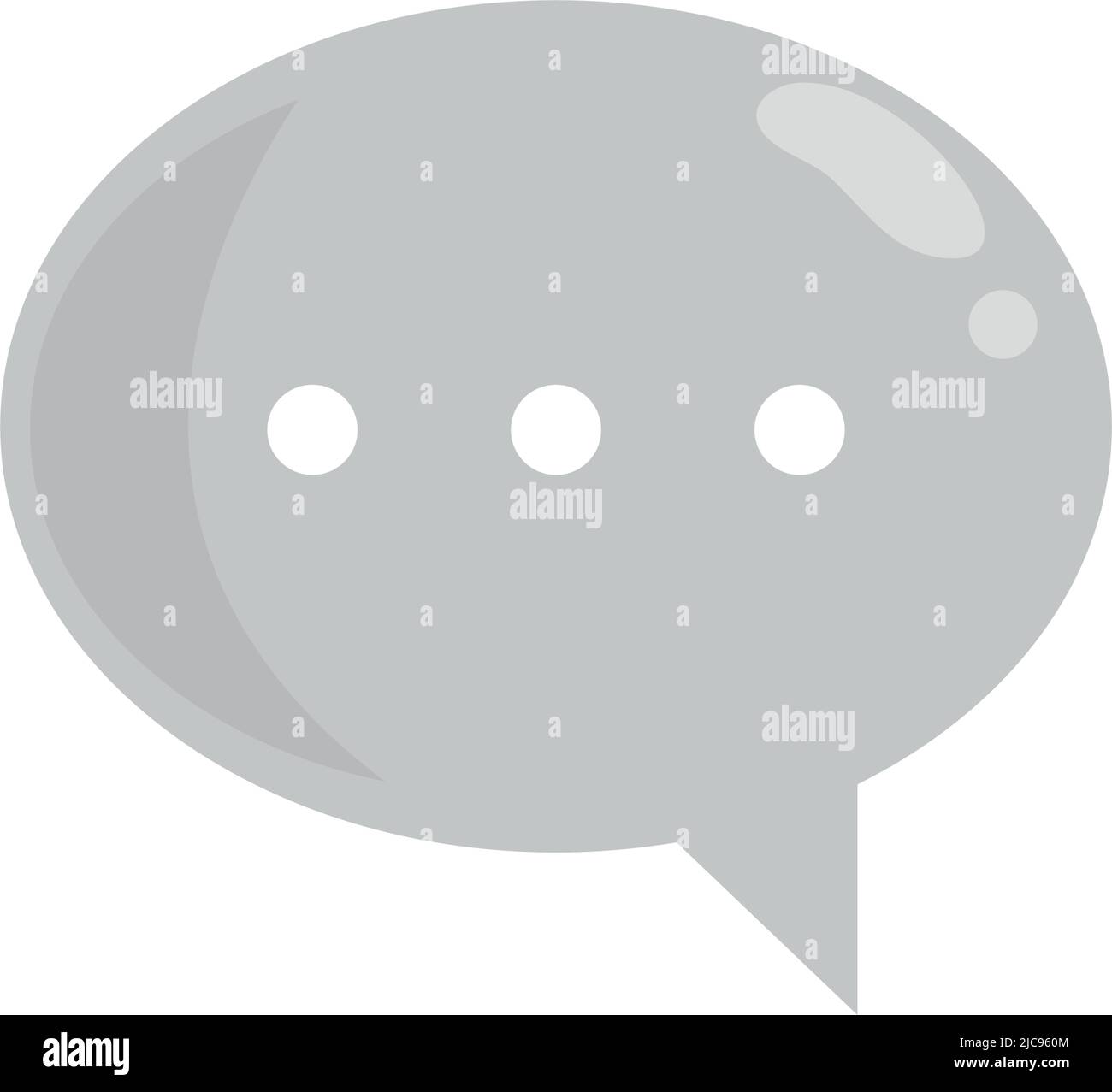 speech bubble flat icon Stock Vector Image & Art - Alamy