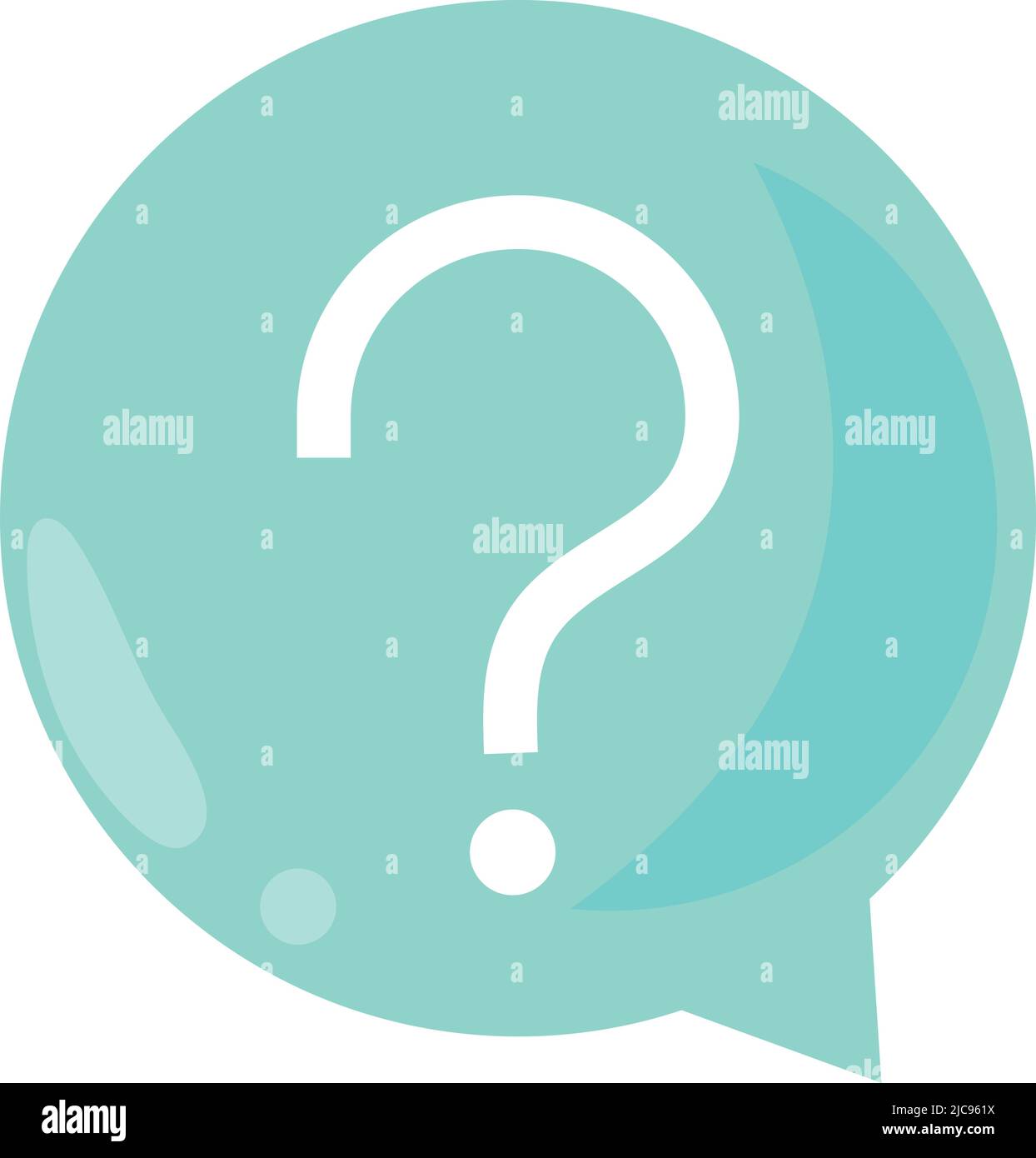 question mark in bubble Stock Vector Image & Art - Alamy