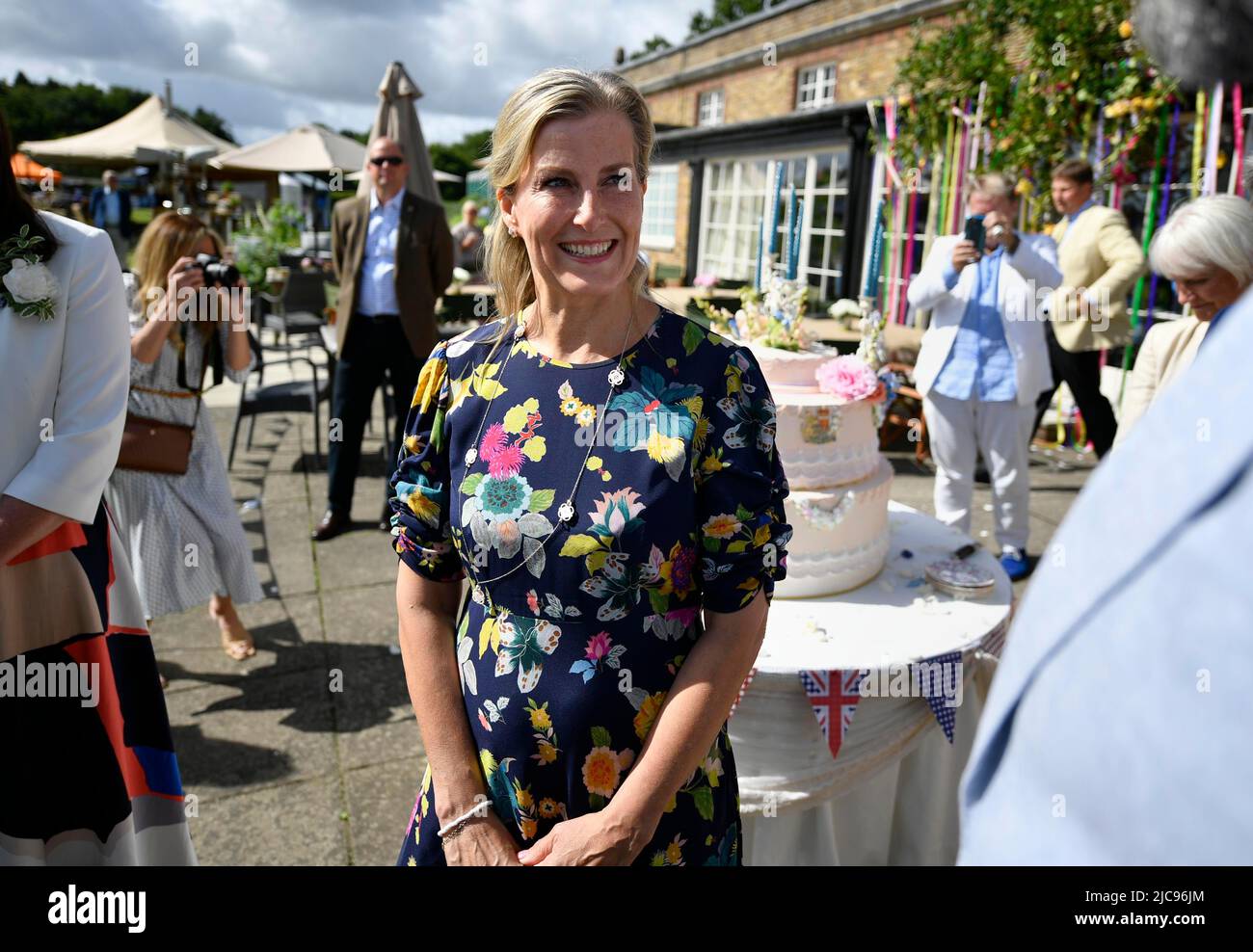 The Countess of Wessex attends the Royal Windsor Flower Show at the ...