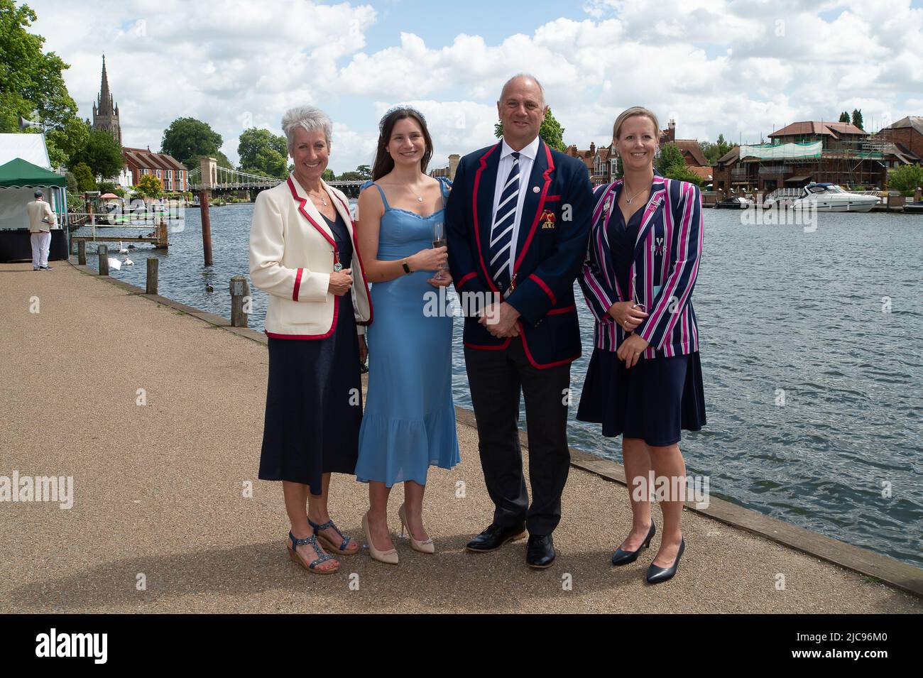 Marlow, Buckinghamshire, UK. 11th June, 2022. Ruth Naylor (Captain ...