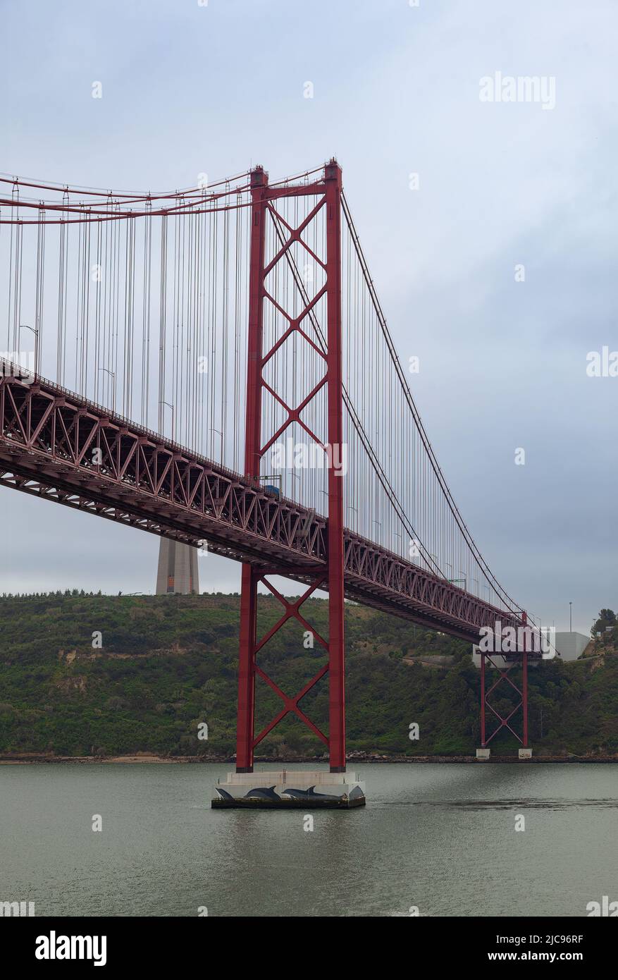 Vasco da Gama Bridge over Tagus river, Lisbon, Portugal Stock Photo - Alamy