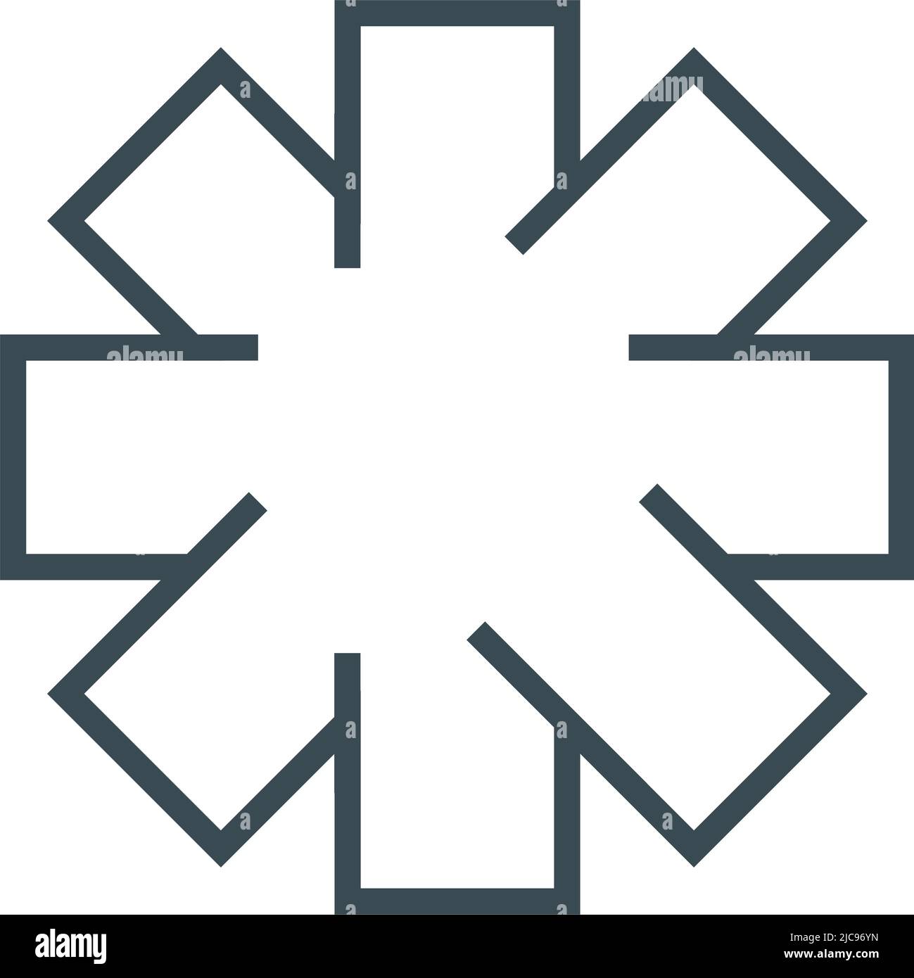 medical cross sign Stock Vector Image & Art - Alamy