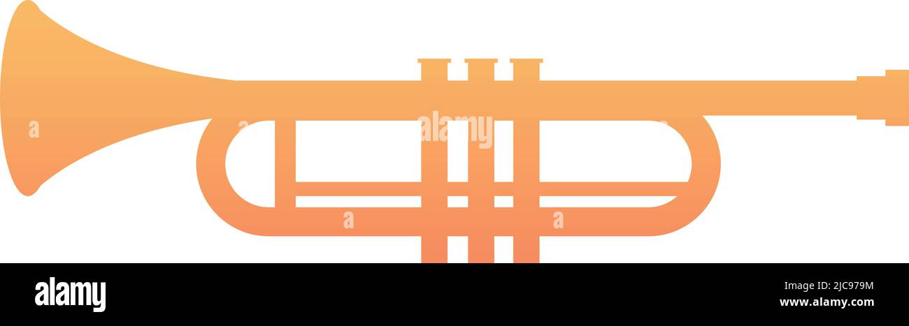 trumpet instrument icon Stock Vector Image & Art - Alamy