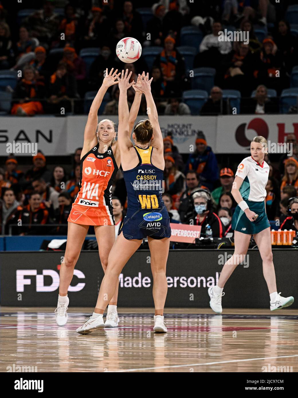 11th June 2022; Ken Rosewall Arena, Sydney, New South Wales, Australia ...