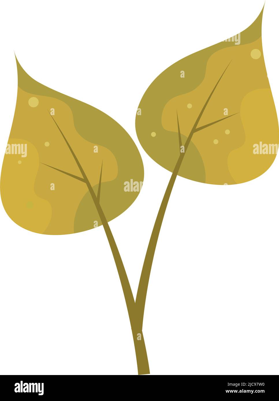 leaves plant icon Stock Vector Image & Art - Alamy