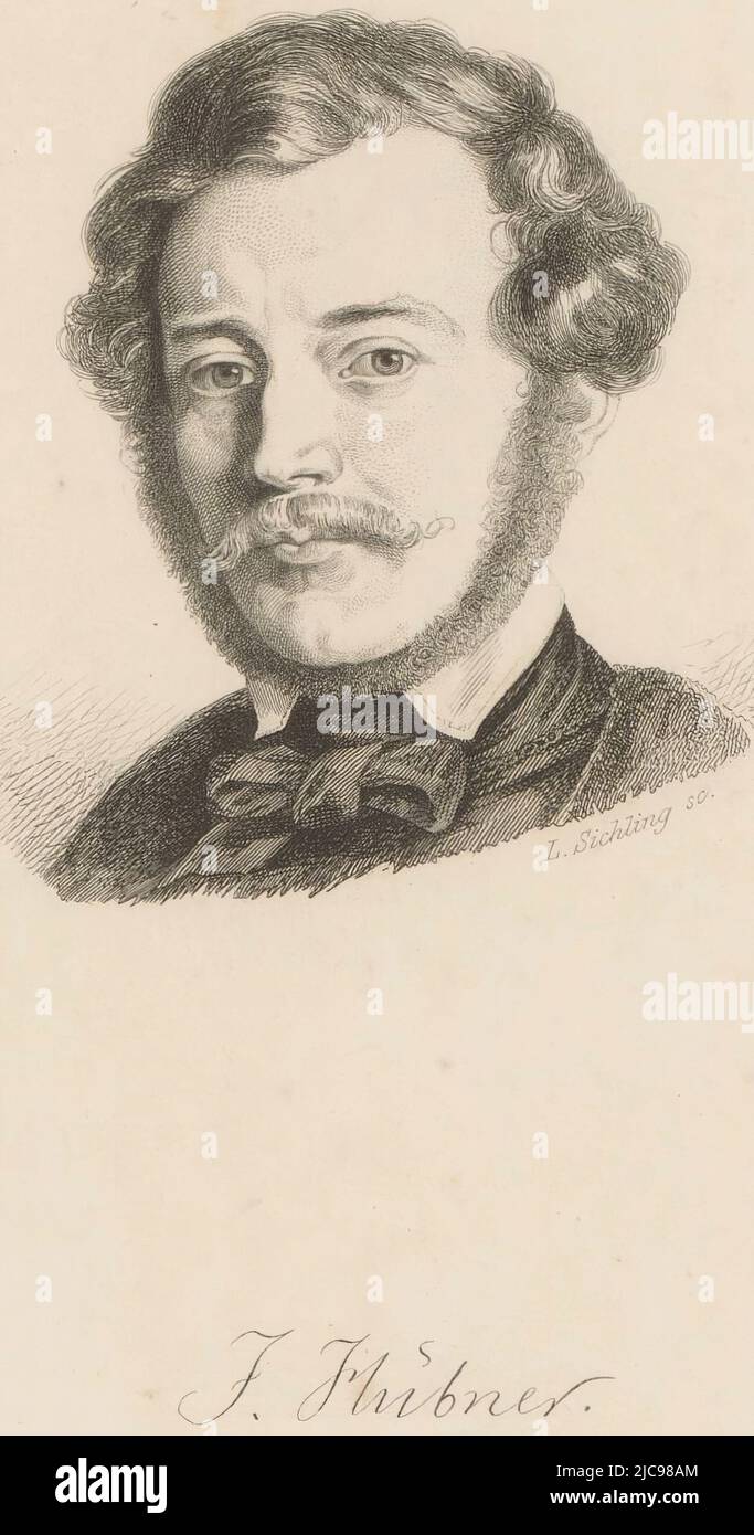 Portrait of Julius H, print maker: Lazarus Gottlieb Sichling ...