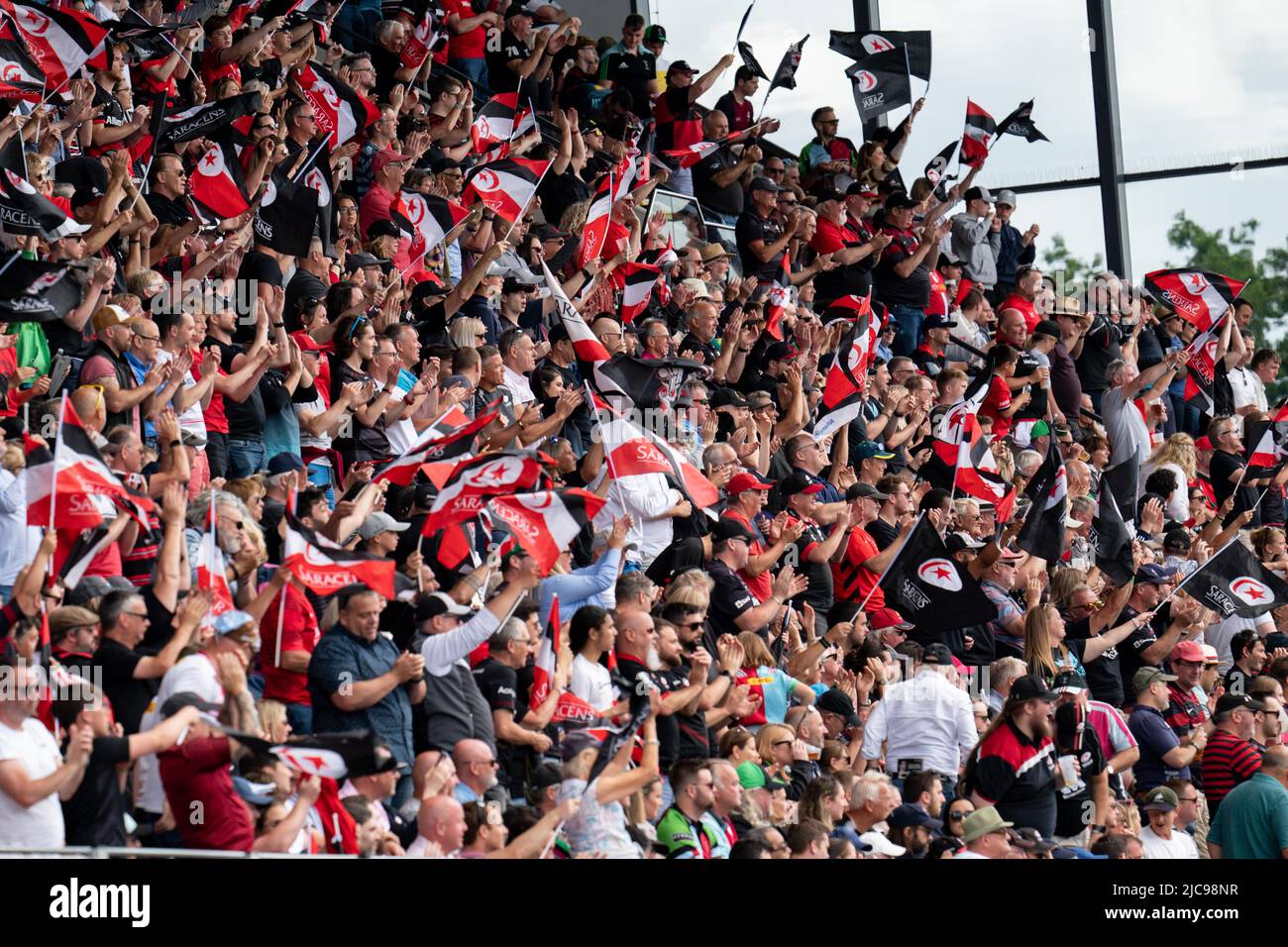 Saracen fans hi-res stock photography and images - Alamy
