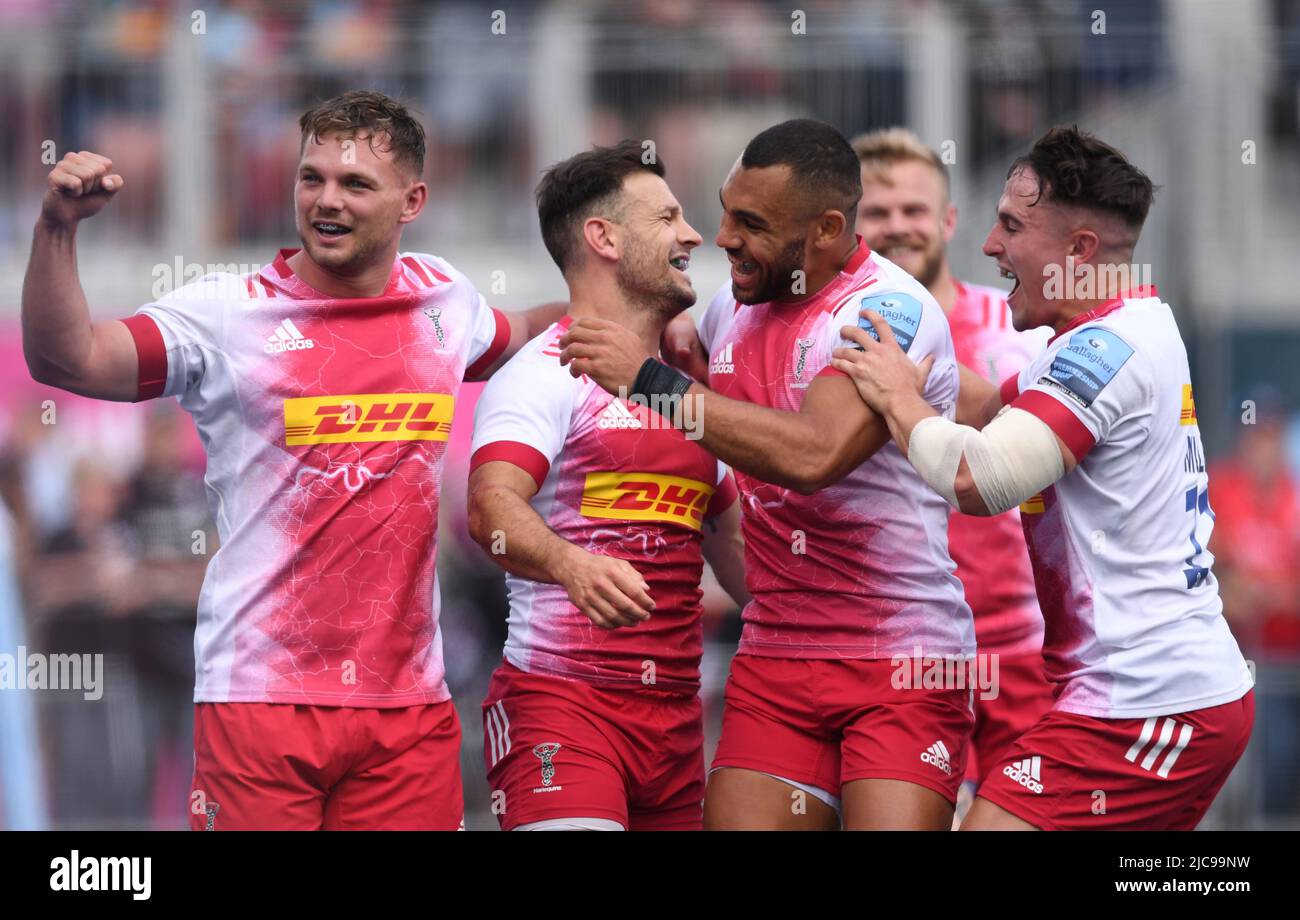 11th June 2022; StoneX Stadium, Hendon, England: Gallagher Premiership ...