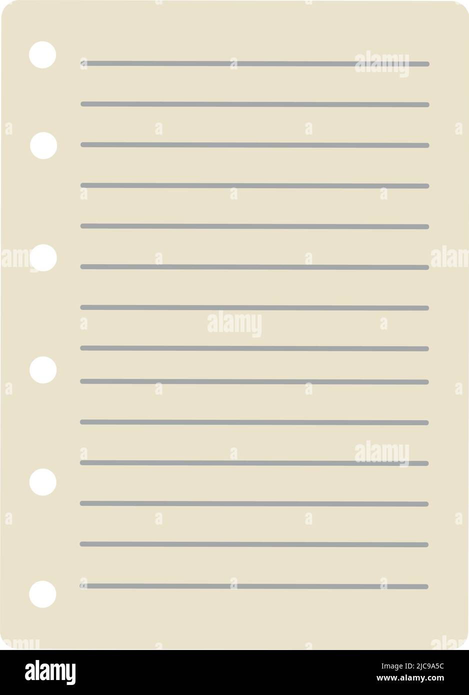 empty paper sheet Stock Vector Image & Art - Alamy