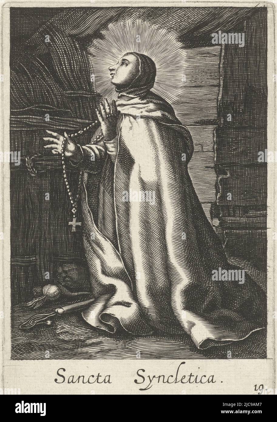 Hermitess sancta syncletica hermits sacra eremus ascetriarum hi-res ...