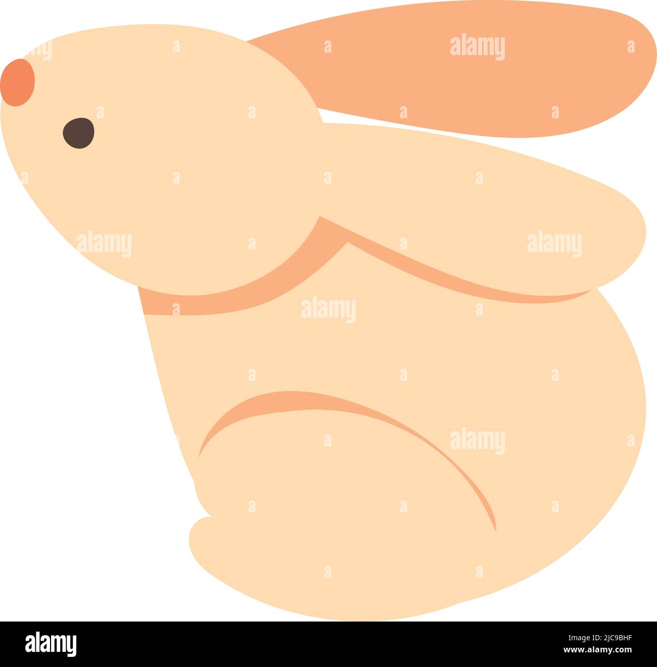 rabbit animal icon Stock Vector Image & Art - Alamy