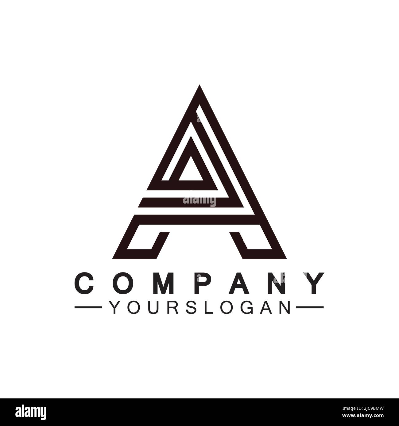 Brand identity logos designs hi-res stock photography and images - Alamy