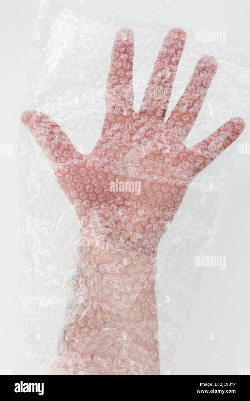 Plastic film texture hi-res stock photography and images - Alamy