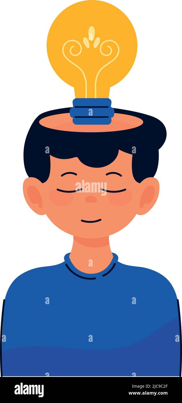 male creative thinking Stock Vector Image & Art - Alamy