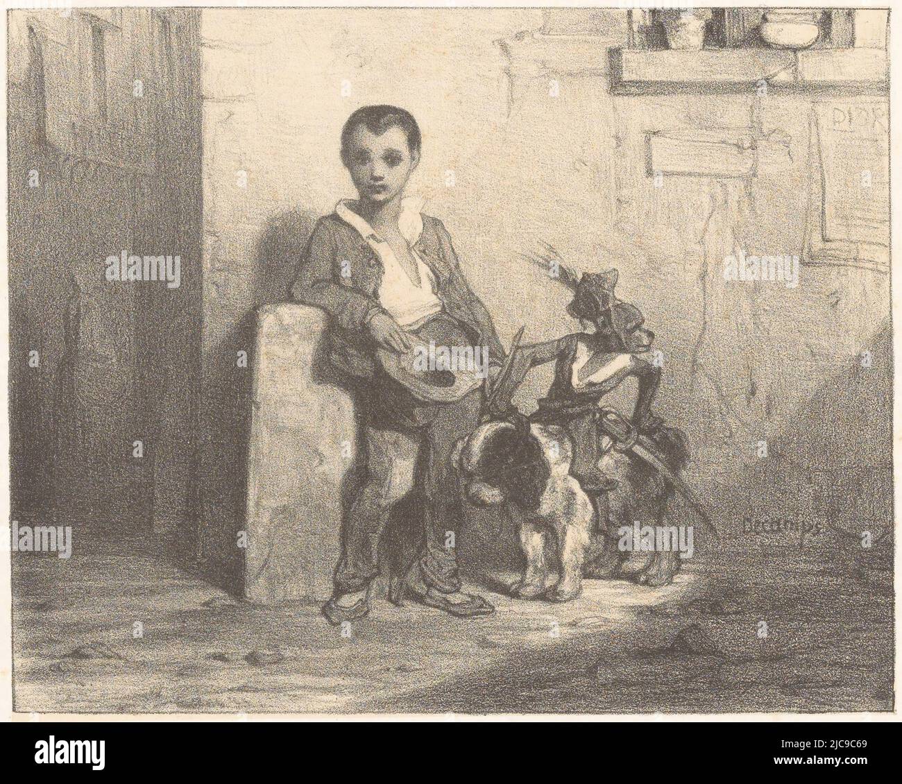 Street performer with a monkey hi-res stock photography and images - Alamy