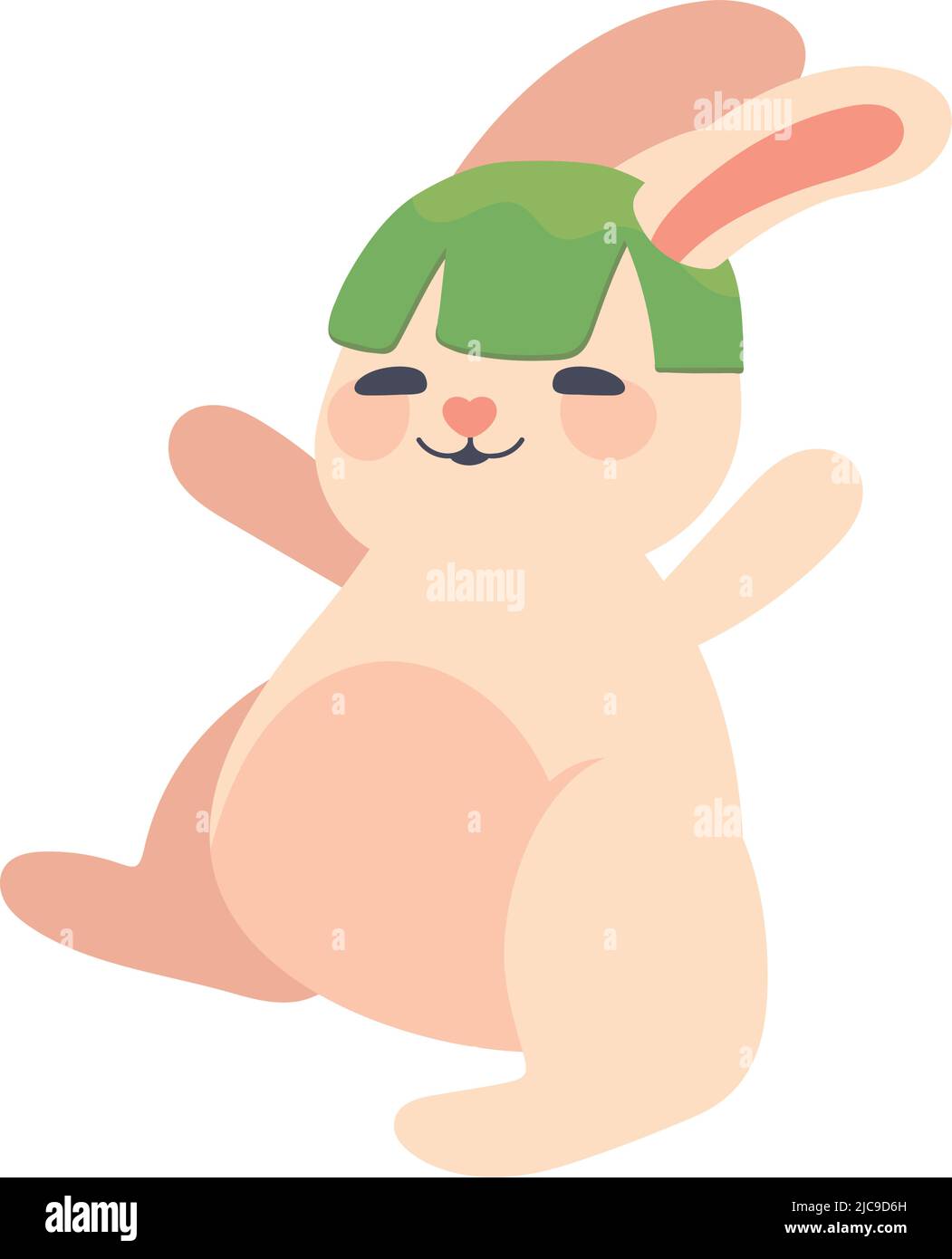 cute rabbit cartoon Stock Vector Image & Art - Alamy