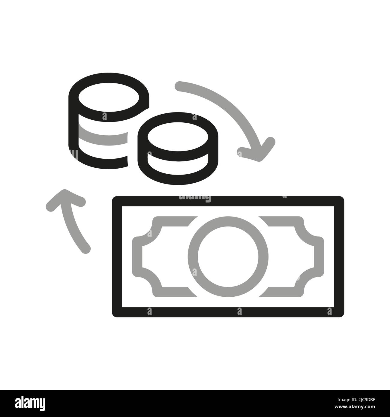 Us coins change Stock Vector Images - Alamy