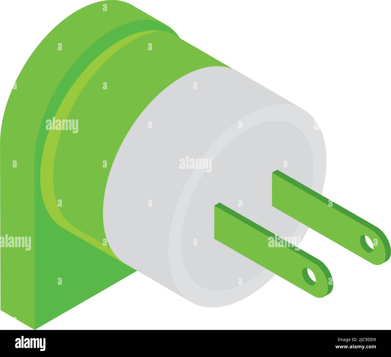 green energy plug Stock Vector Image & Art - Alamy
