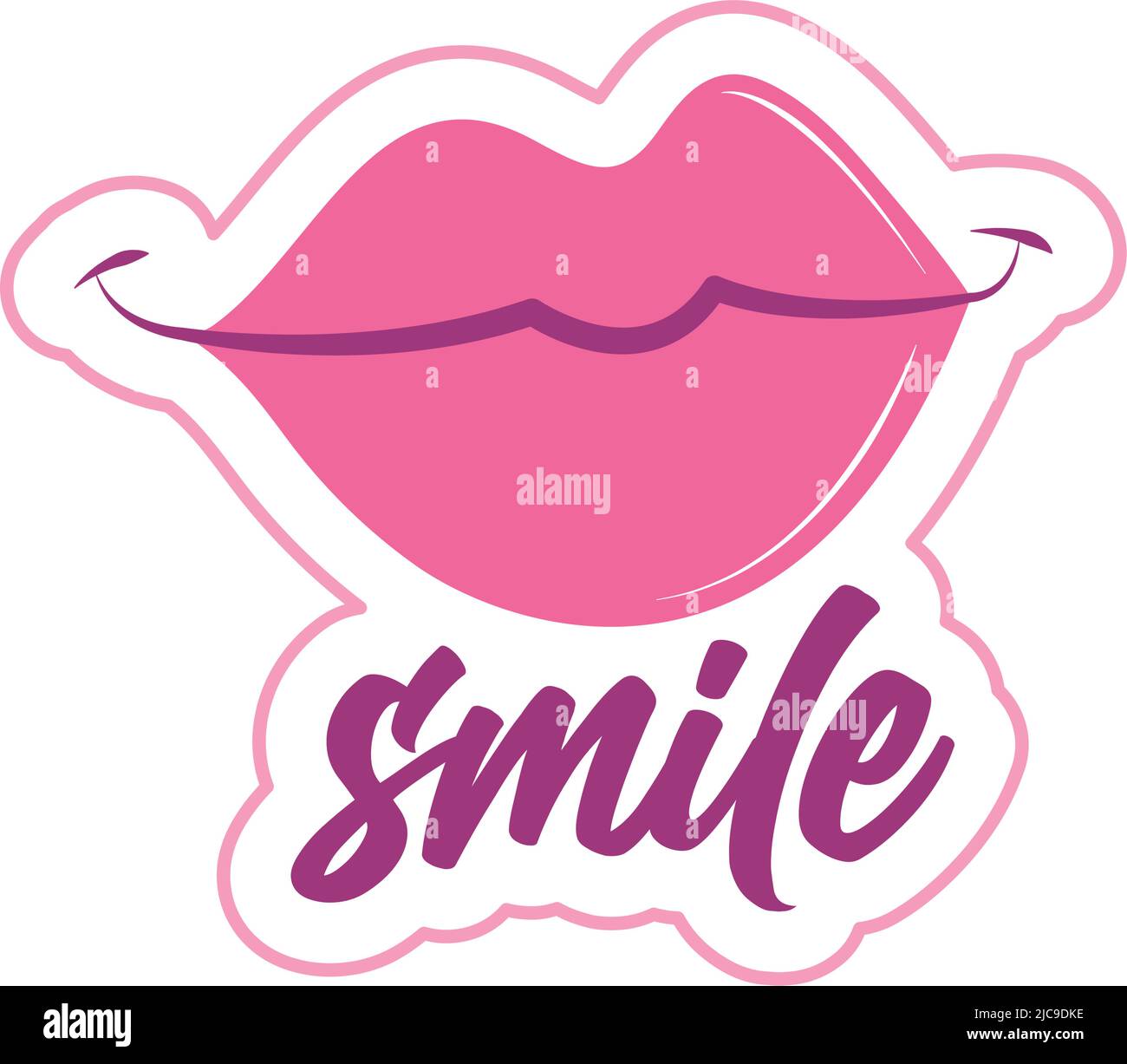 Smiling Lips Logo