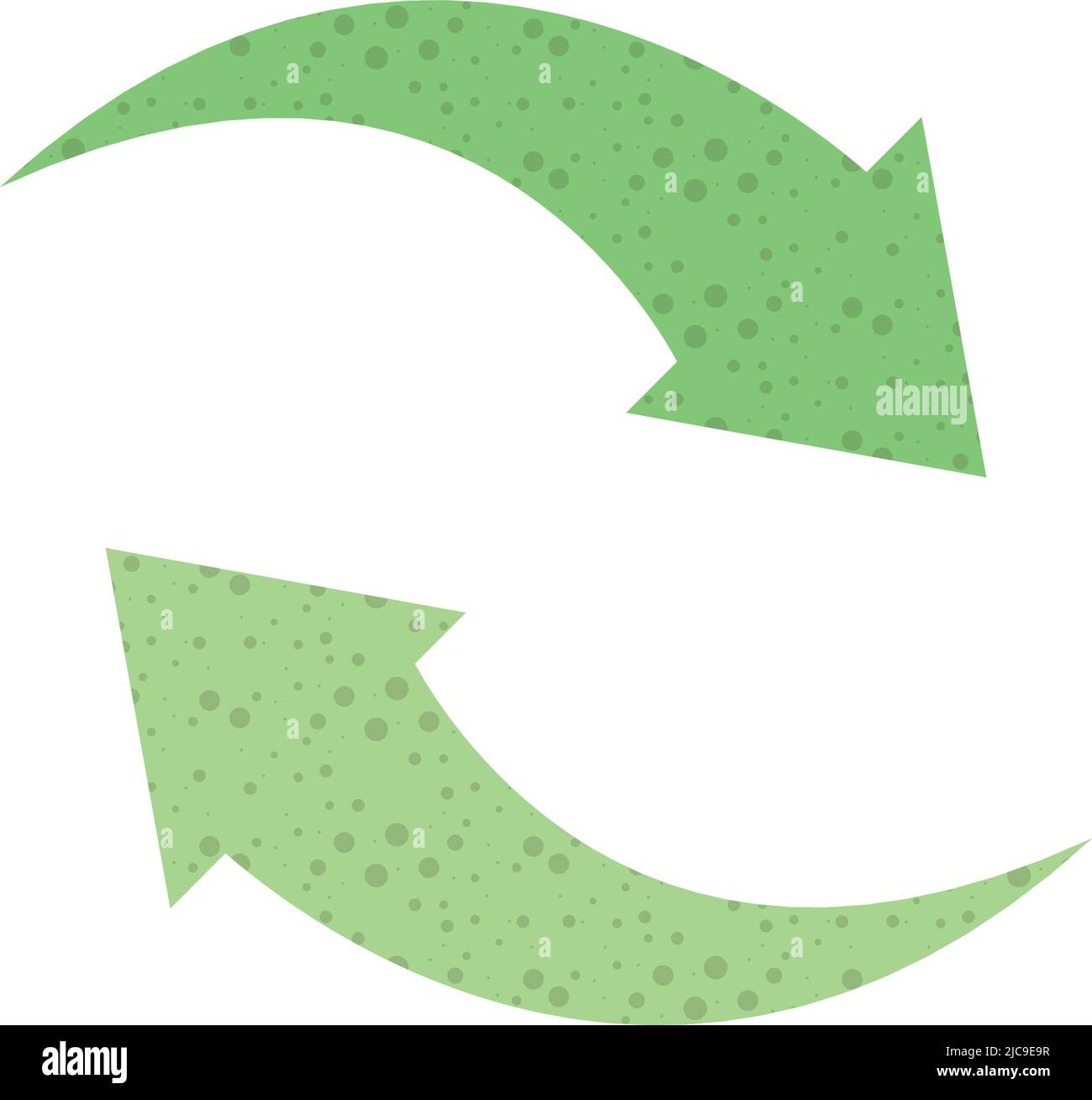 recycle arrows isolated icon Stock Vector Image & Art - Alamy
