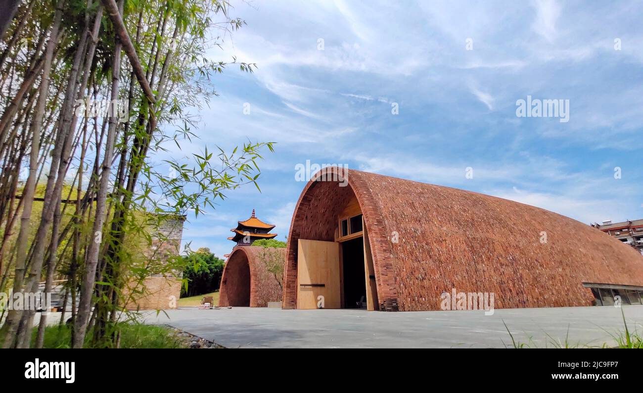 Nanchang. 11th June, 2022. Undated photo shows the exterior view of the ...