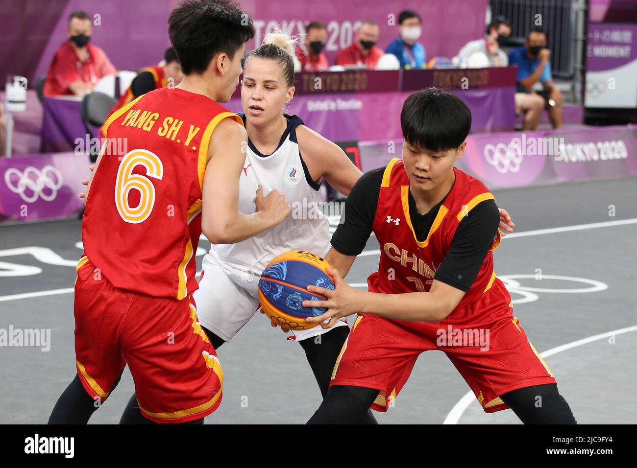 JULY 28th, 2021 - TOKYO, JAPAN: Wan Jiyuan of China #13 in action ...