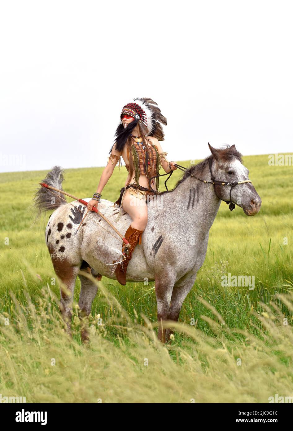 Traditional Apache War Paint