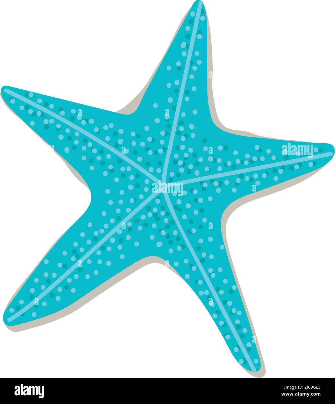 blue starfish illustration Stock Vector Image & Art - Alamy