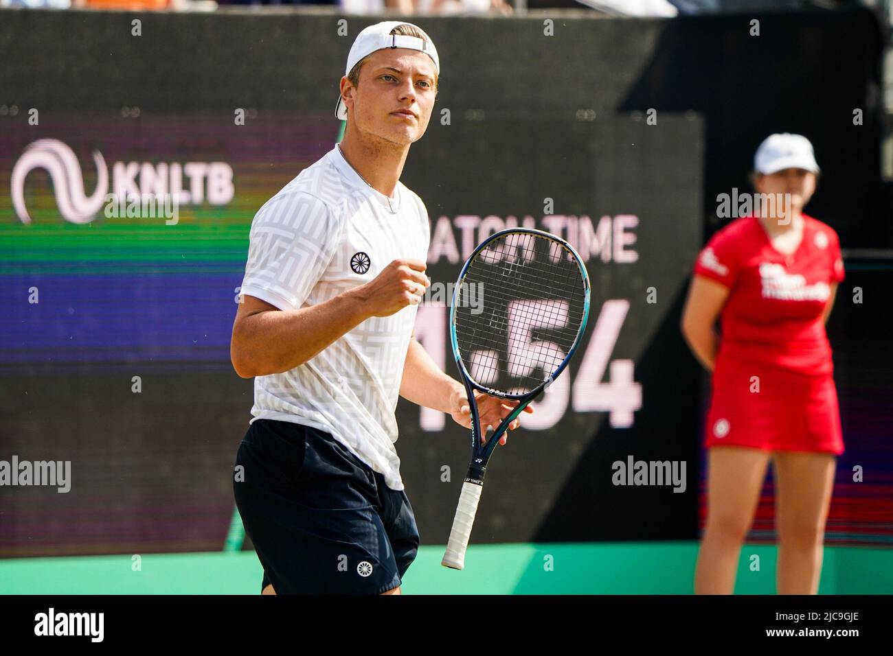 'S-HERTOGENBOSCH, NETHERLANDS - JUNE 11: Tim van Rijthoven of the ...