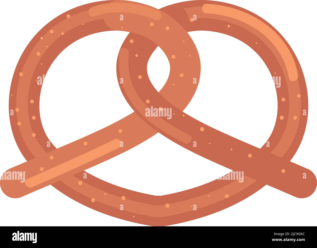 pretzel snack icon Stock Vector Image & Art - Alamy