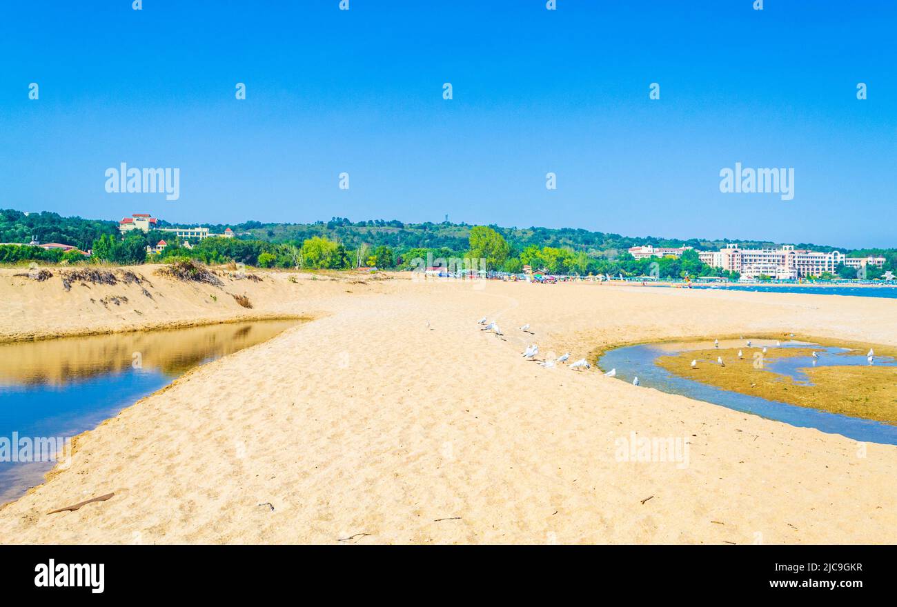 View of Drivers' Beach-about 3 km long beach from Duni resort to St ...