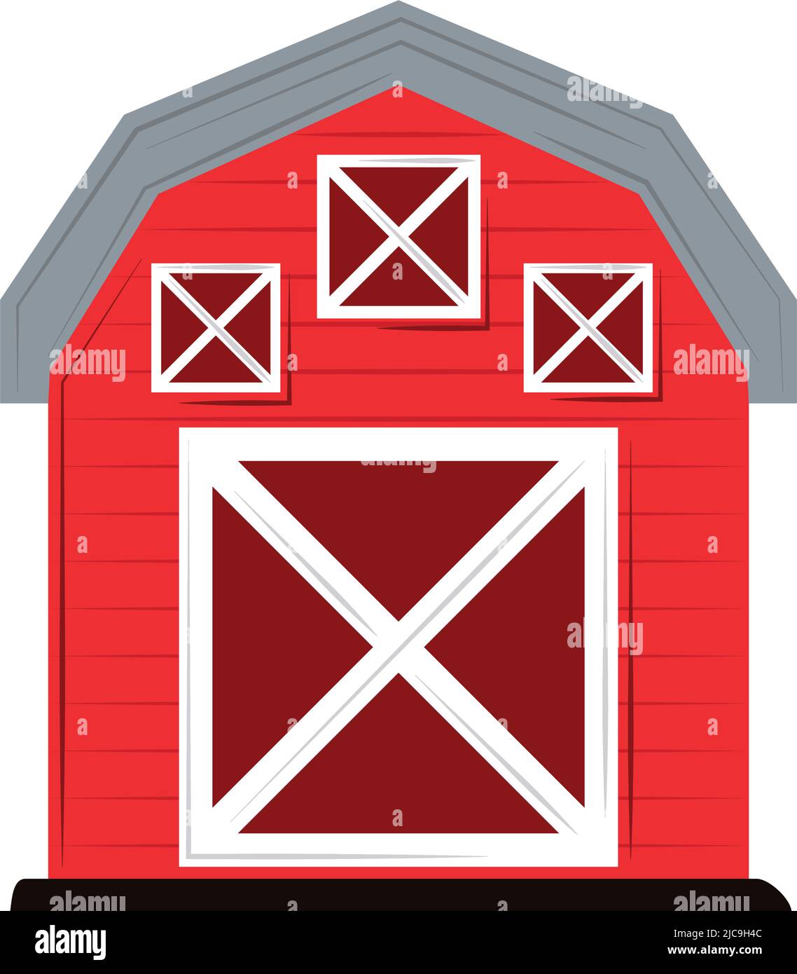 farm barn cartoon Stock Vector Image & Art - Alamy