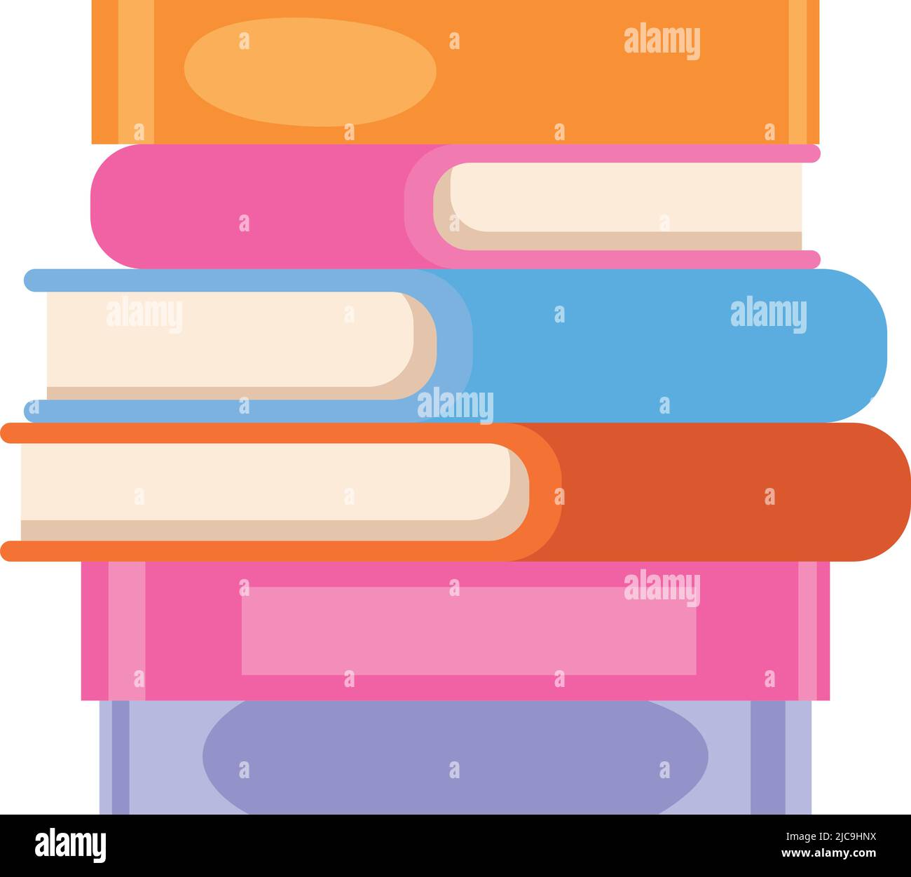 books stack design Stock Vector Image & Art - Alamy