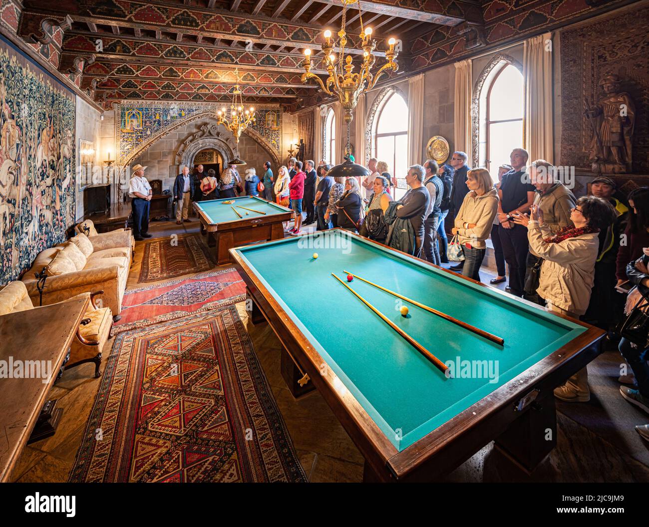 Hearst castle interior california hi-res stock photography and images ...