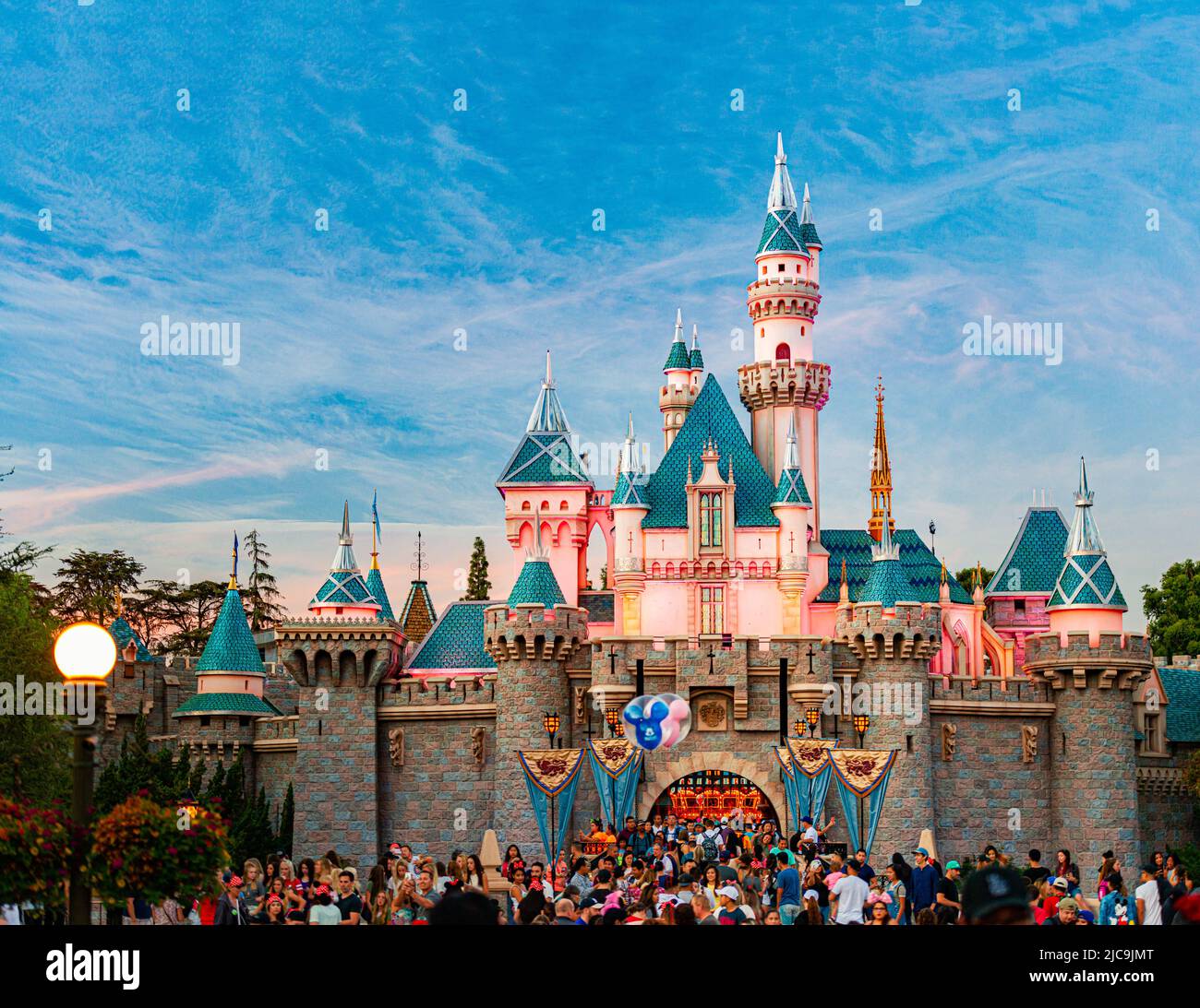 Anaheim, United States of America - October 23, 2016: Legendary Disney ...