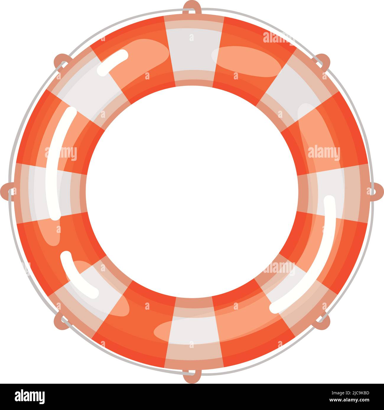 cute orange lifesaver Stock Vector Image & Art - Alamy