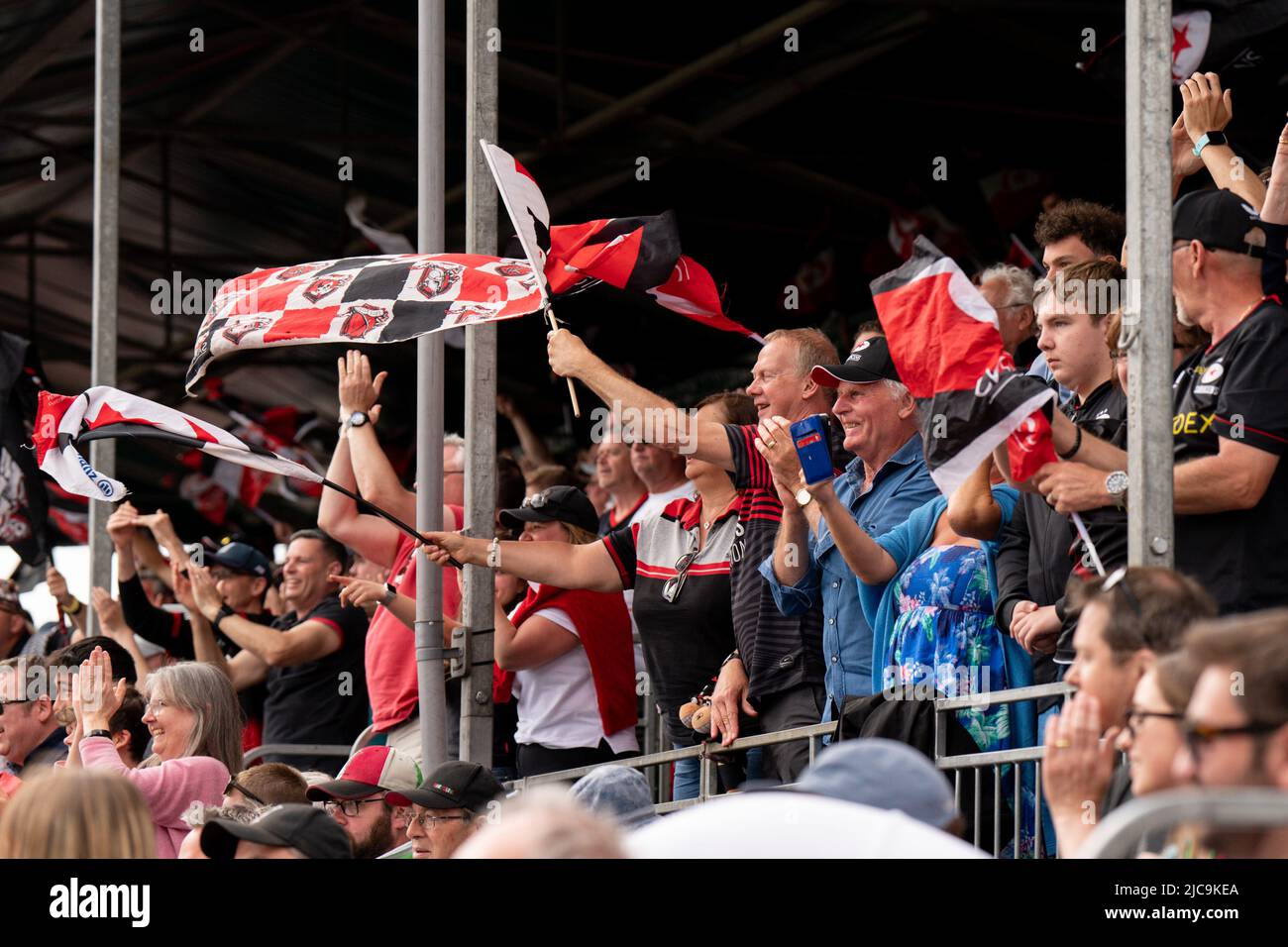 Saracen fans hi-res stock photography and images - Alamy
