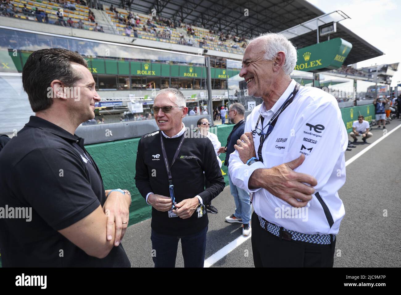 Stellantis CEO Carlos Tavares with Tristan Gommendy and Jean-Marc Finot ...