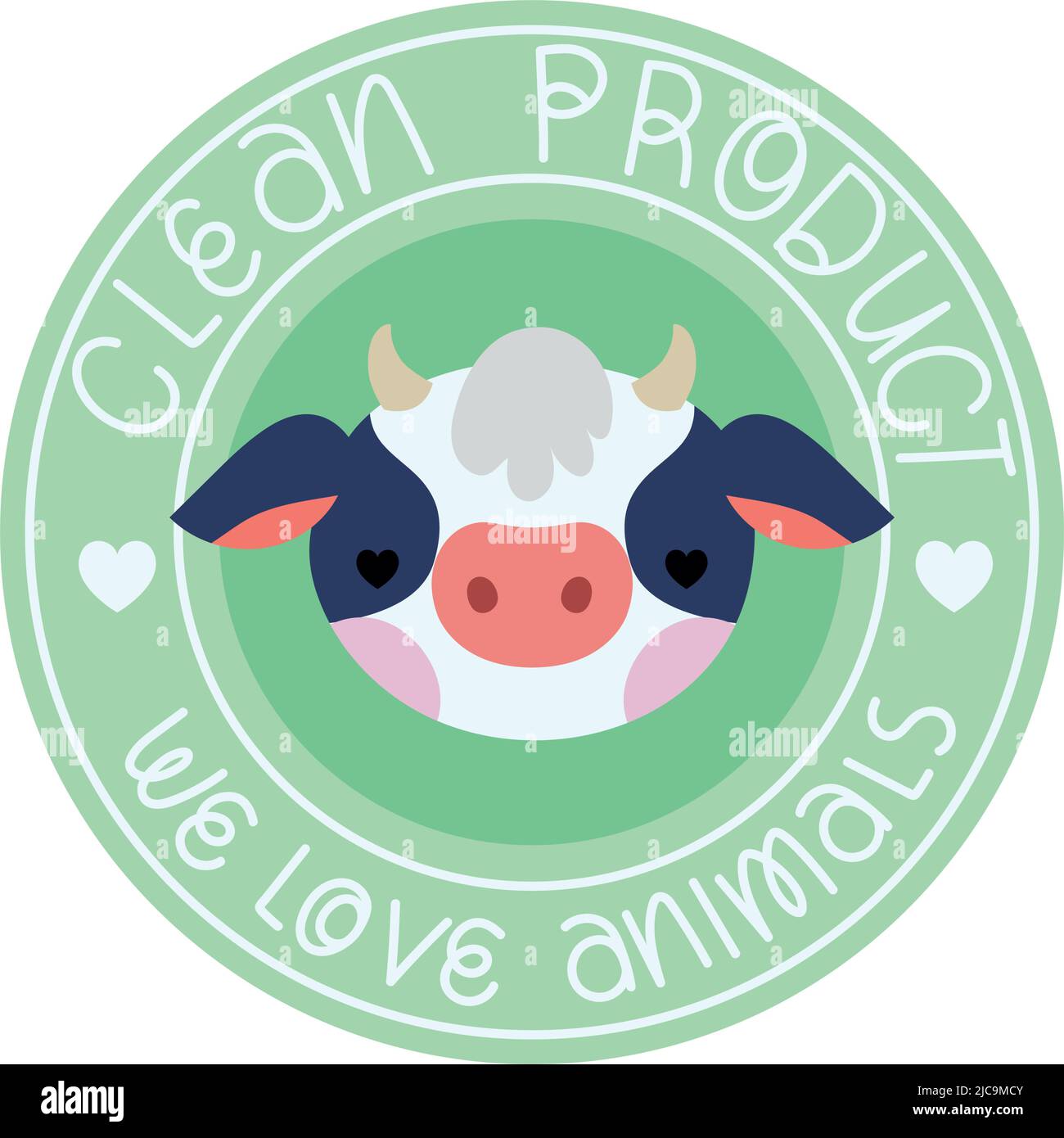 badge of we love animals Stock Vector Image & Art - Alamy