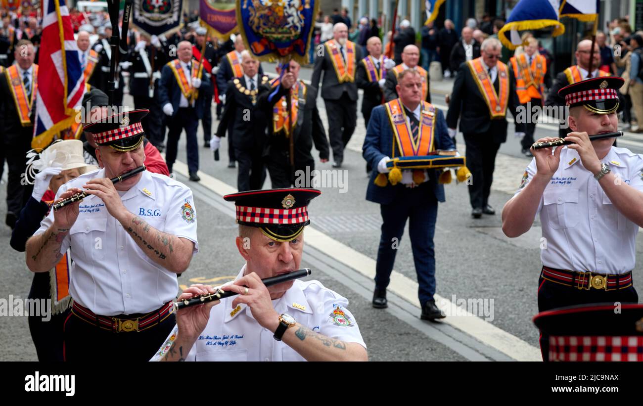 Edinburgh Scotland, UK June 11 2022. In one of the biggest parades in ...