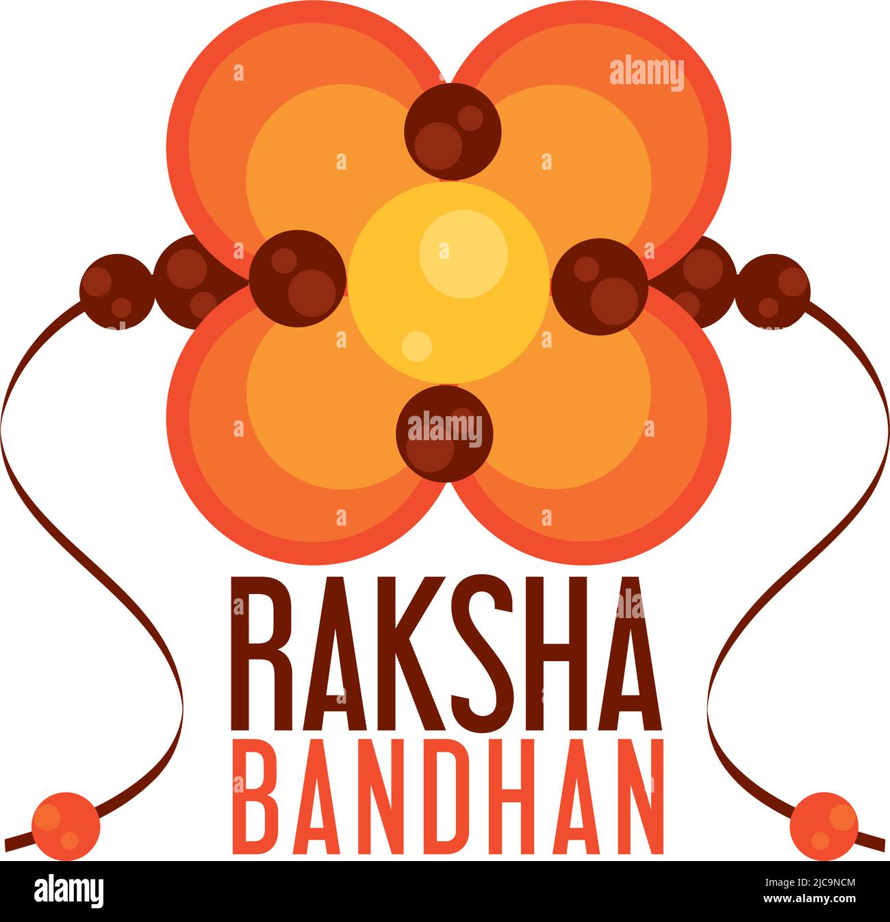 Icon raksha bandhan rakhi hi-res stock photography and images - Alamy